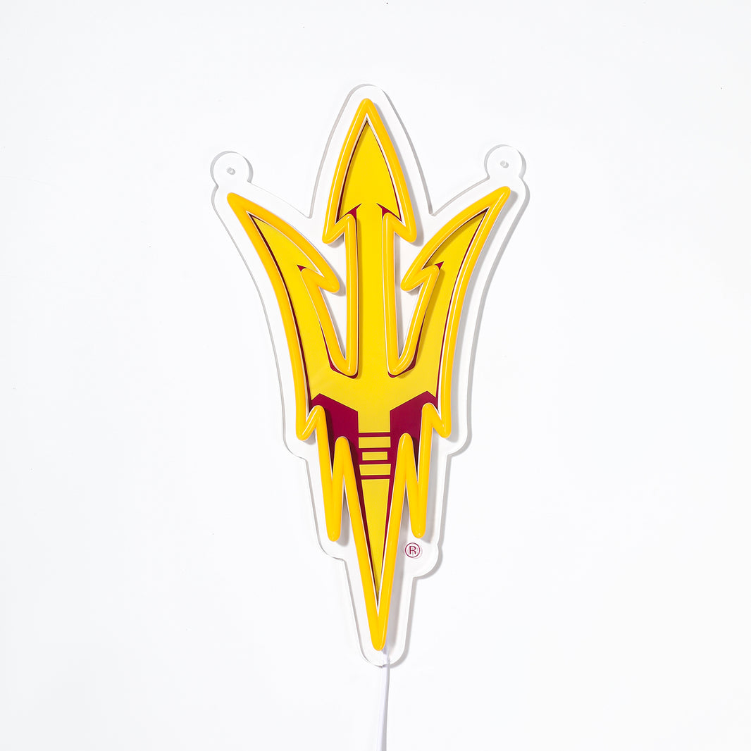 Arizona State Sun Devils LED Neon Signs, ASU Light-Up Signs | Saturday Neon