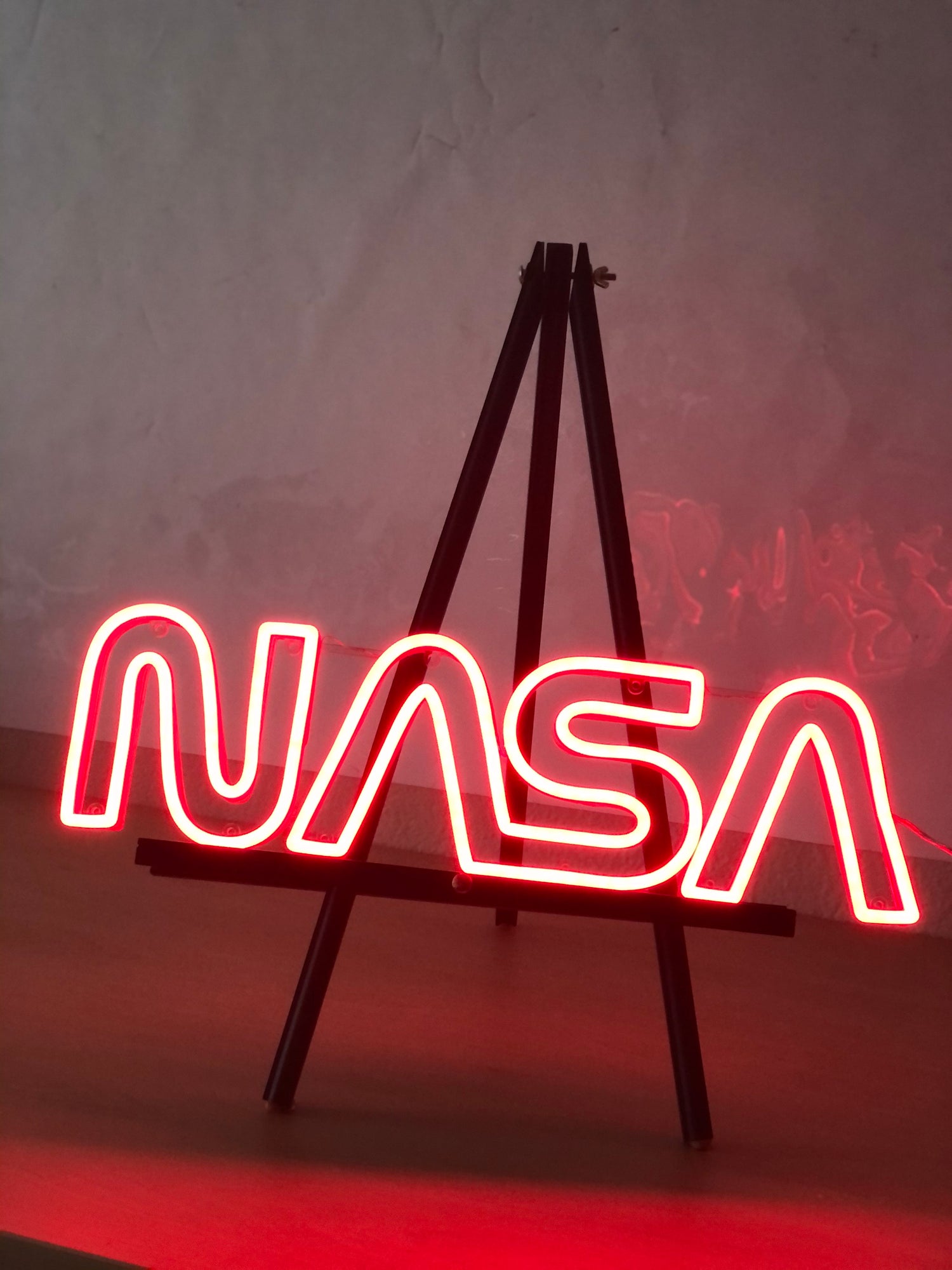 NASA Worm Logo LED Neon Sign